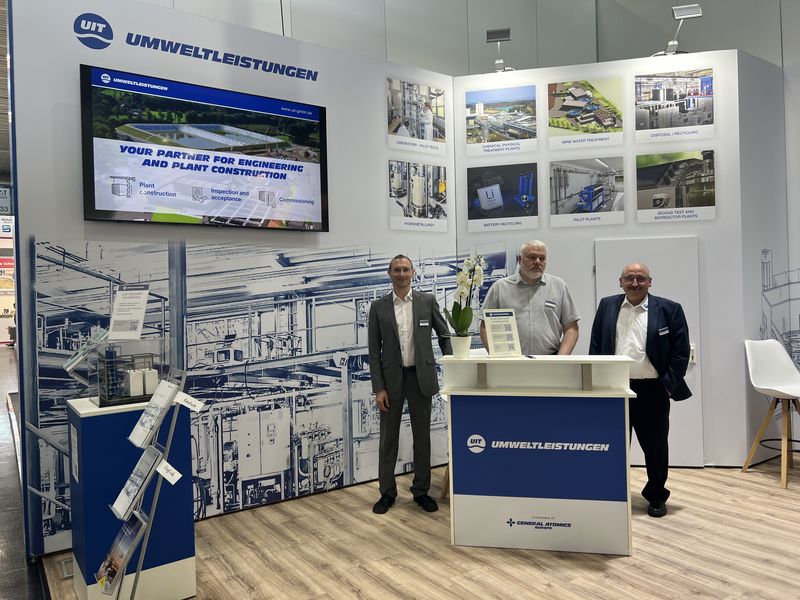 UIT präsentiert Anlagenbau in 3D auf der IFAT 2024